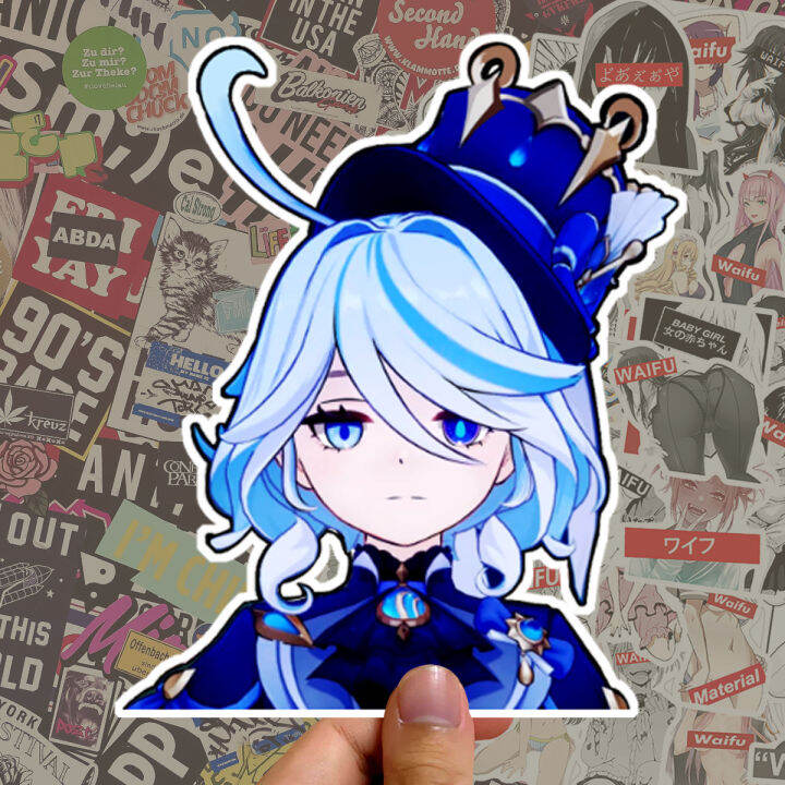 เทพน้ำ เกนชิน furina genshin impact สติ๊กเกอร์ Sticker สติ๊กเกอร์ ...