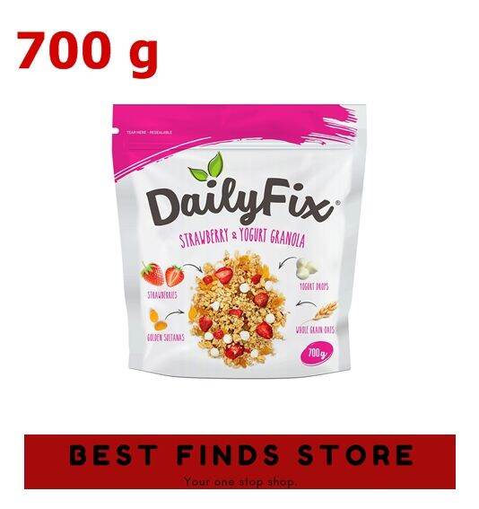 Daily Fix Strawberry & Yogurt Granola 700g | Lazada PH