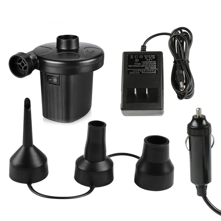 Original Two Way Electric Air Pump Air Compressor Portable Balloon Pump ...