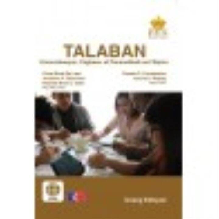 Learning Book TALABAN (Unang Edisyon) | Lazada PH