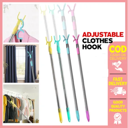 Panungkit ng damit Stainless and plastic / Long & short Sold per piece ...