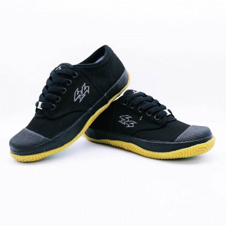 รองเท้าผ้าใบเบรคเกอร์ Breaker BK4 สีดำ Size 31-45 | Lazada.co.th