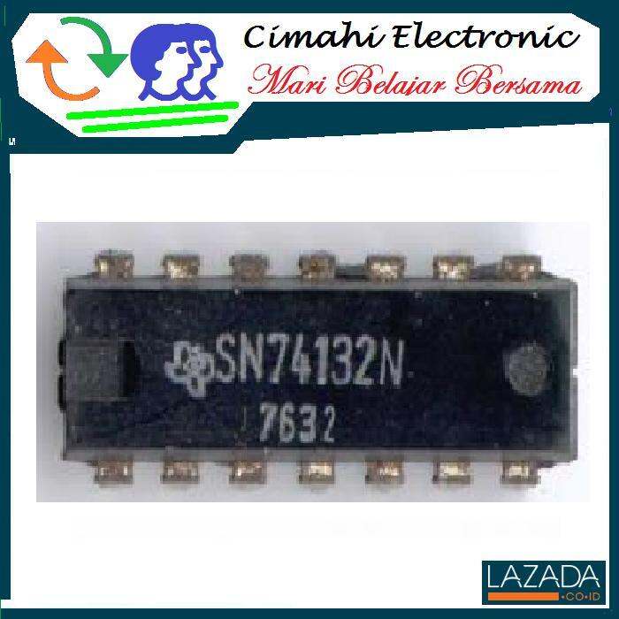 IC TTL SN 74132. QUADRUPLE 2 INPUT POSITIVE NAND SCHMITT TRIGGERS ... IC TTL SN 74132. QUADRUPLE 2 INPUT POSITIVE NAND SCHMITT TRIGGERS ...