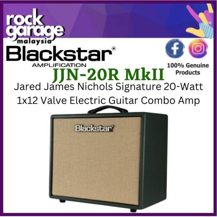 BLACKSTAR JJN-20R MkII Jared James Nichols Signature 20-Watt 1x12 Valve ...
