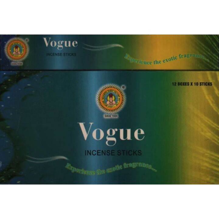 Vogue Incense 10 Sticks Experience the exotic fragrance | Lazada PH