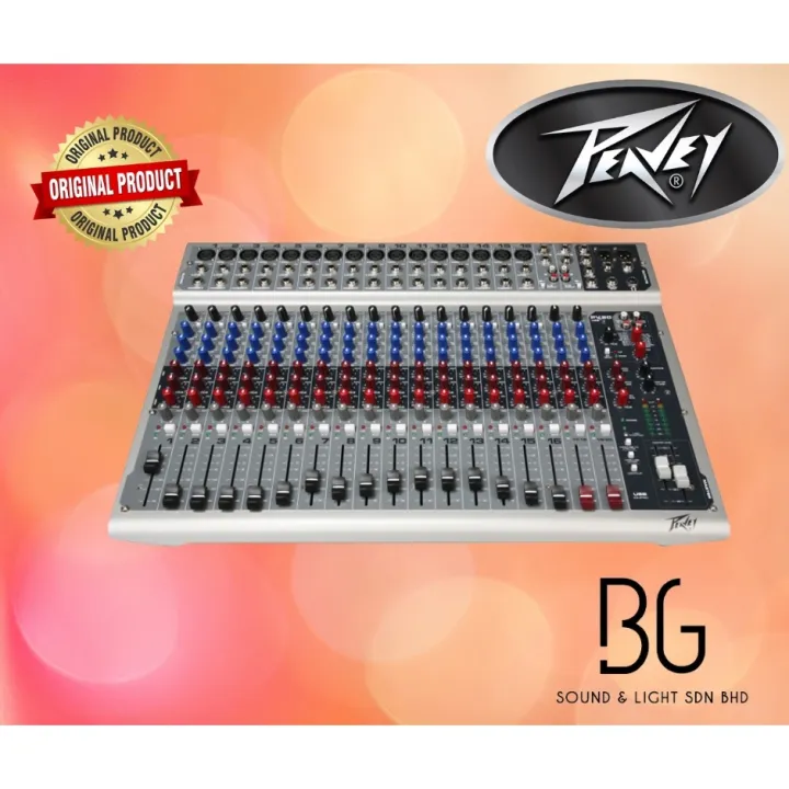 PEAVEY PV20USB 20 Channel Compact Mixer with USB | Lazada PH