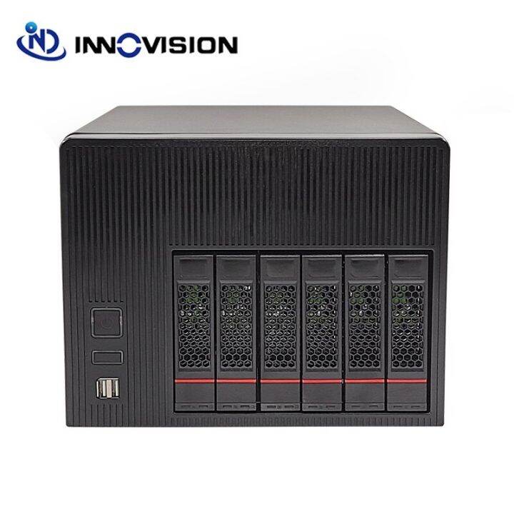 New Tooless HDD Hotswap NAS Storage Case 6Bays Hot-Swap Server PC ...