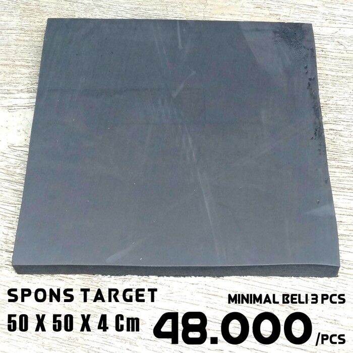 (ST50.4) Spons Target panahan ukuran 50 cm X 50 cm X 4 cm | Lazada ...