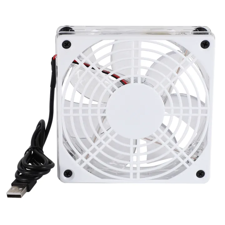 New Usb 5V Led Cooling Fan Wifi Router Holder Cooler Tv Set-Top Box ...