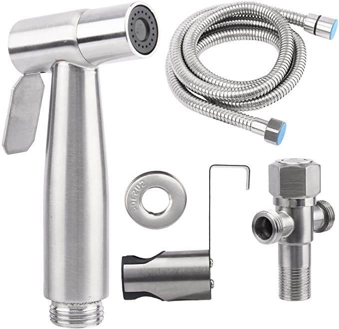 vhorse stainless steel multi-function angle valve bidet set | Lazada PH