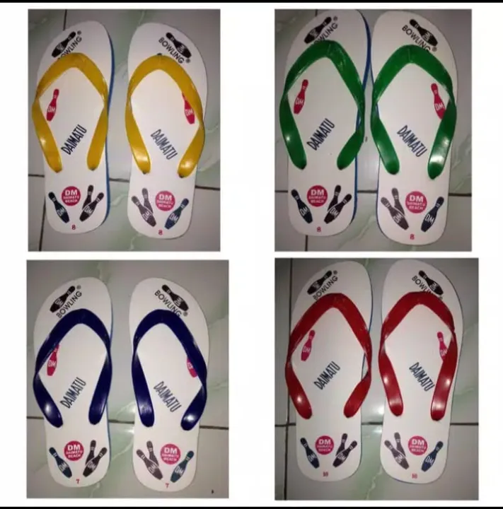 Sandal bowling daimatu / Sandal Jadul (JAMAN DULU) sandal japit bowling ...