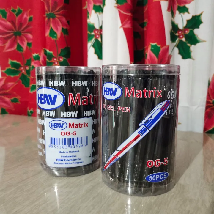 HBW Matrix Writing Pens/Ballpens | 50pcs | Lazada PH