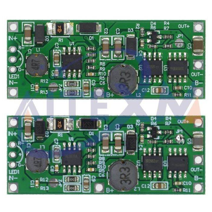Charging Step Up Booster Module Dc 5v-12v To 9v/12v For 18650 Lithium ...