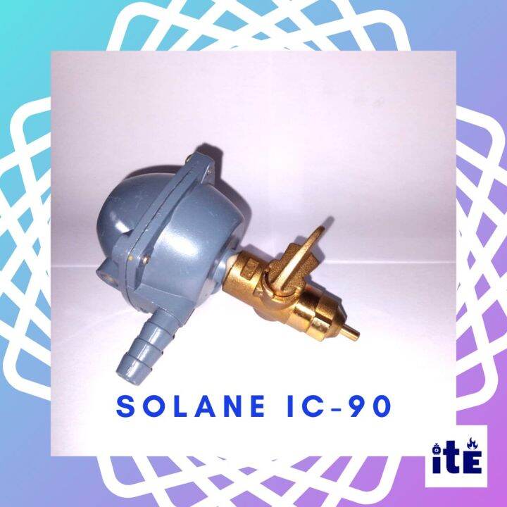 Solane Regulator Shellane Compact Bayonet High Rise Gold Safety Gas ...