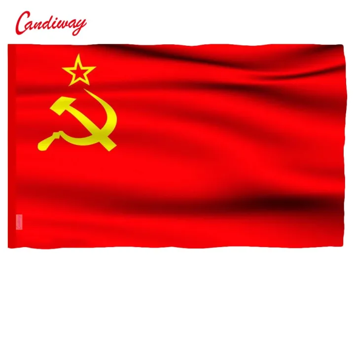 Candiway Red Flag Union Of Soviet Socialist Republics Indoor Outdoor ...