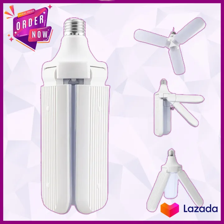 LED Fan Blade Bulb Ceiling Lighting, Adjustable LED Shop Lights | Lazada PH
