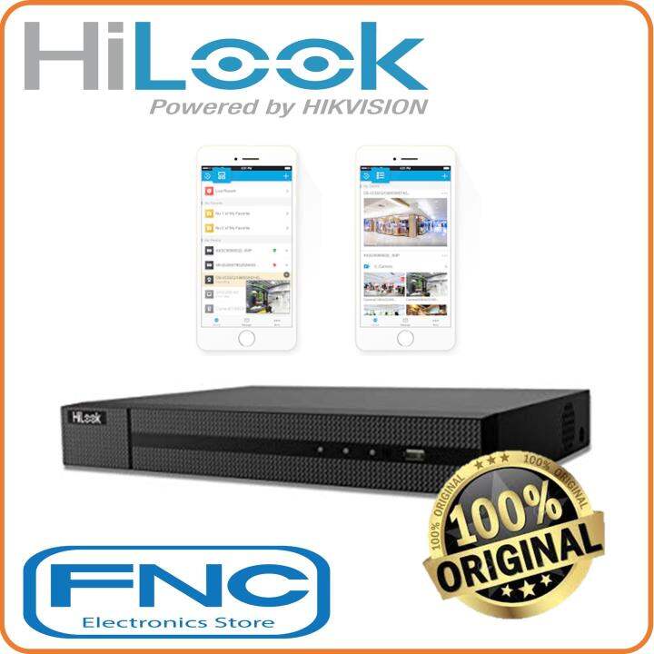 HILOOK HIKVISION NVR-104MH-C/4P Network 4CH 8MP 4K H.265 Build In 4 PoE ...