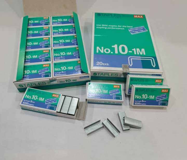 Max Stapler Bullet No.10-1M (20pcs/box) | Lazada