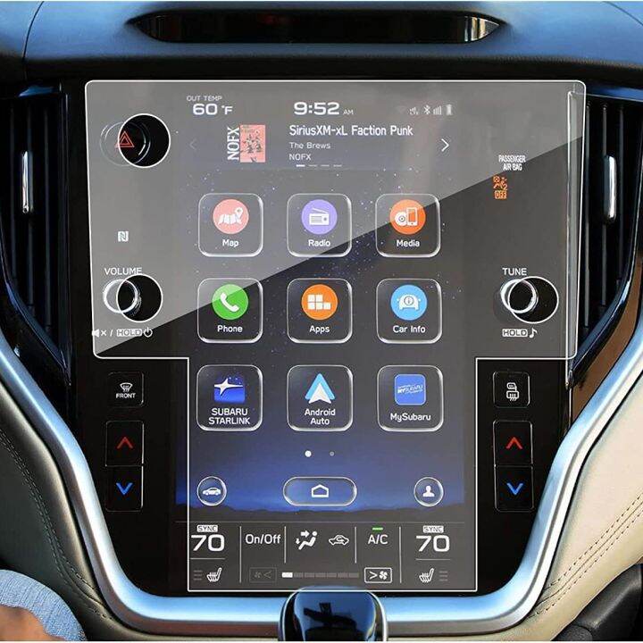 Subaru WRX STARLINK Outback Legacy screen protector TPU film For Subaru ...