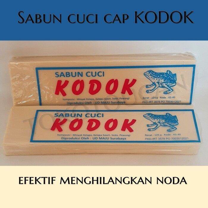 Detergent Batangan Cap Kodok atau Sabun Cuci Cap Kodok Cuci Batang ...