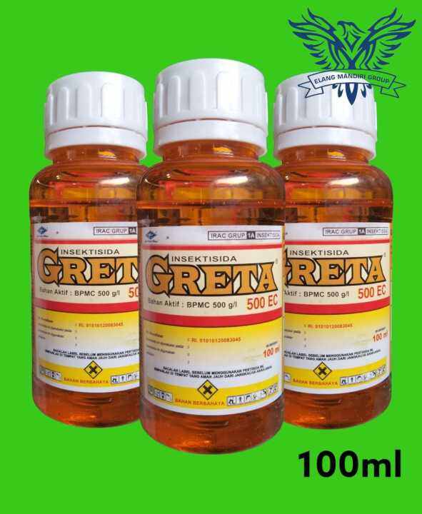 GRETA 500 EC 100ml Insektisida BPMC 500 g/l Basmi Hama Tanaman Multi ...
