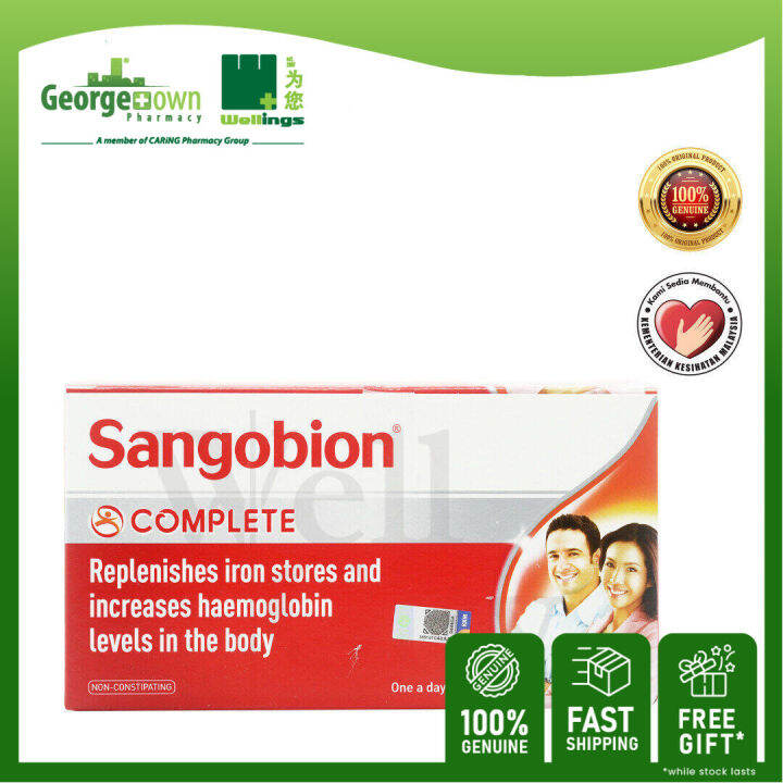 Sangobion Capsule (4s x 25) [Georgetown Wellings Pharmacy] | Lazada