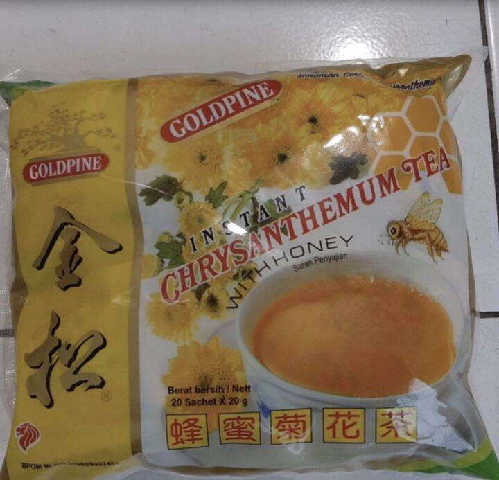 Teh kembang bunga krisan/chrysanthemum tea instant goldpin isi 20sachet ...