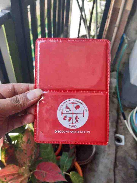 PWD ID holder (red) | Lazada PH