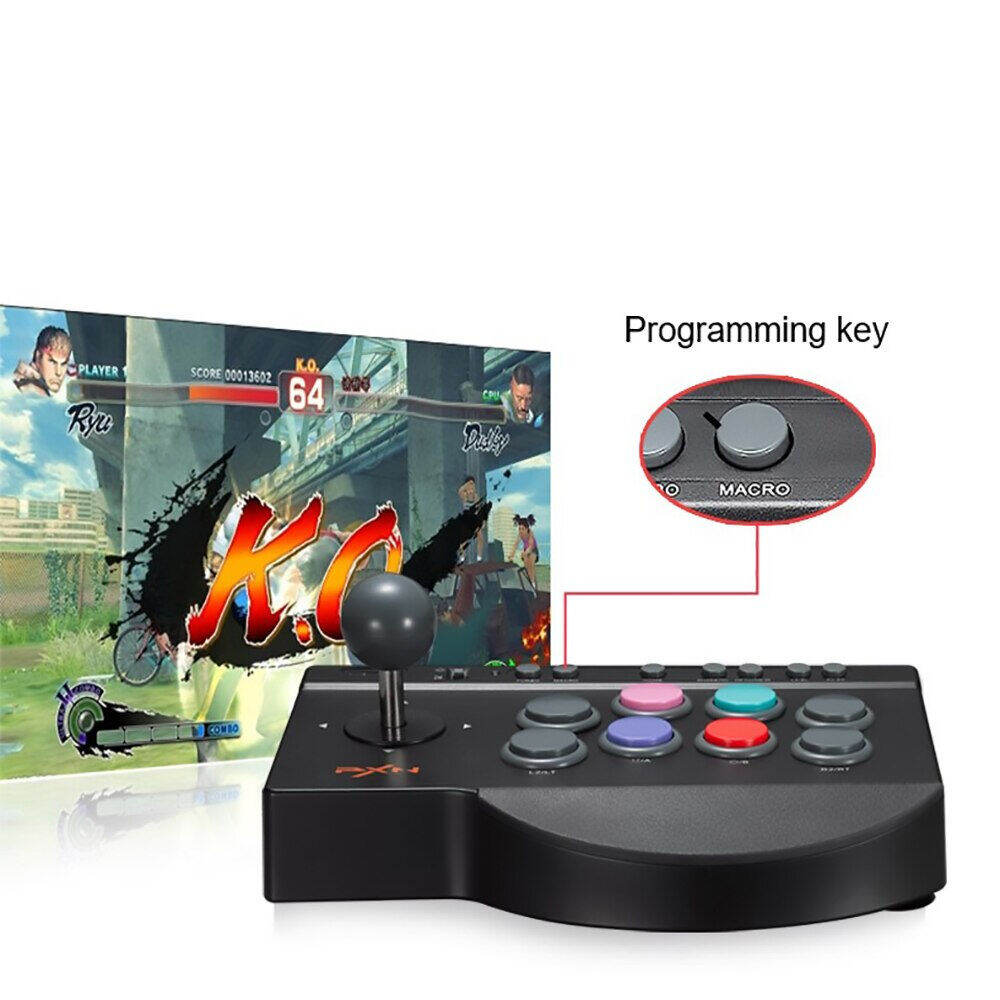 PXN Fighting Joystick PC Street Fighter Controller PS4 Arcade Game ...