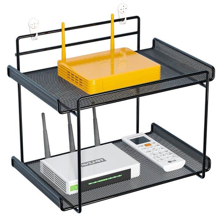 Storage Wifi Rack TV Box Router Wifi Router Bos Storage Wall-Mounted ...