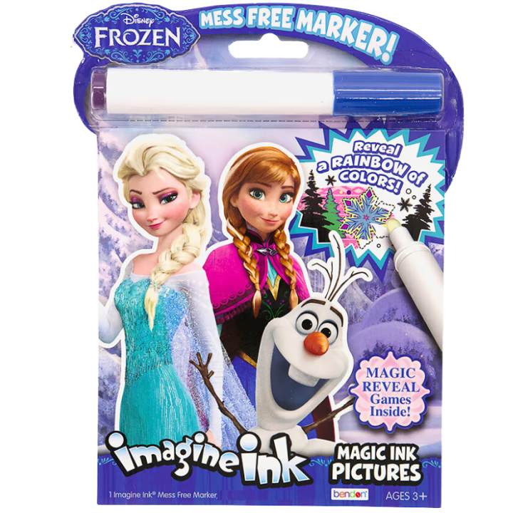 Bendon Frozen Imagine Ink Magic Ink Pictures (Packaging may Vary) (12 ...