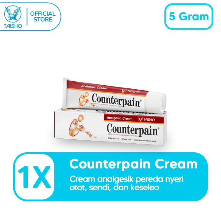 Taisho Counterpain Cream 5 Gr | Lazada Indonesia
