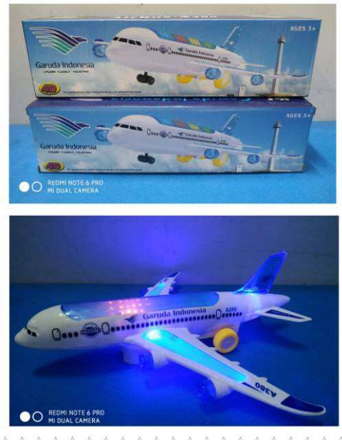 Mainan Anak Pesawat Garuda indonesia | Lazada Indonesia