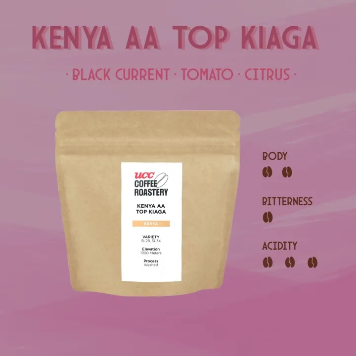 UCC KENYA AA TOP KIAGA COFFEE 100g. (coffee bean) | Lazada.co.th