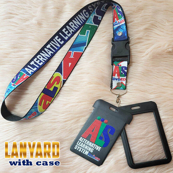 ALS Alternative Learning System Lanyard Strap Id Lace Key Holder ...