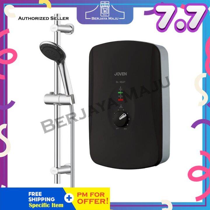 Joven DC Inverter Pump Water Heater SL30IP (Black) | Lazada