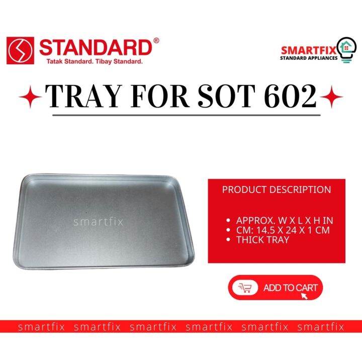 Standard Oven Toaster TRAY for SOT 602 | Lazada PH
