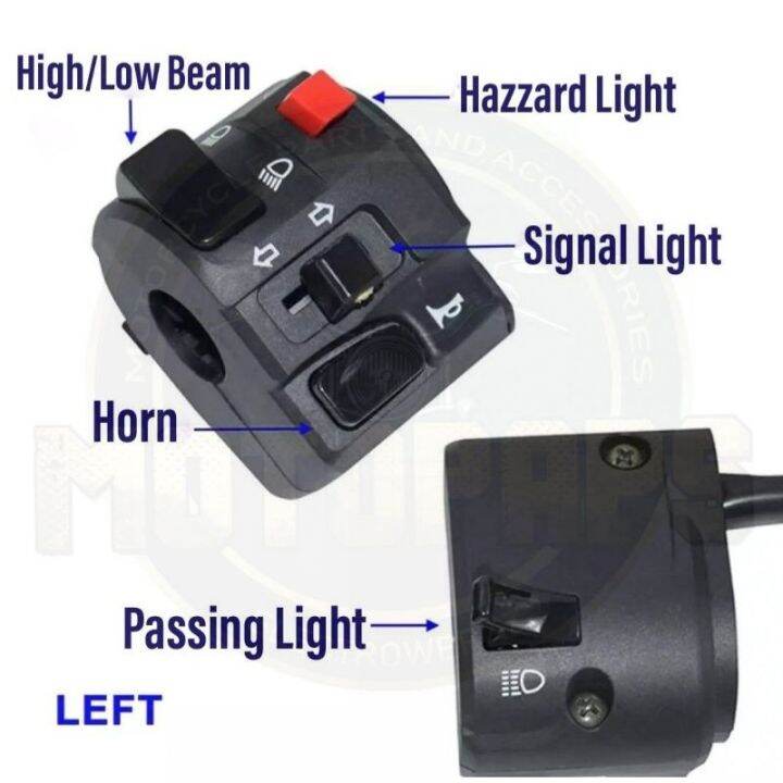 OEM Left Hand Switch for Honda Click 125i 150i 160i V2 V3 motor ...