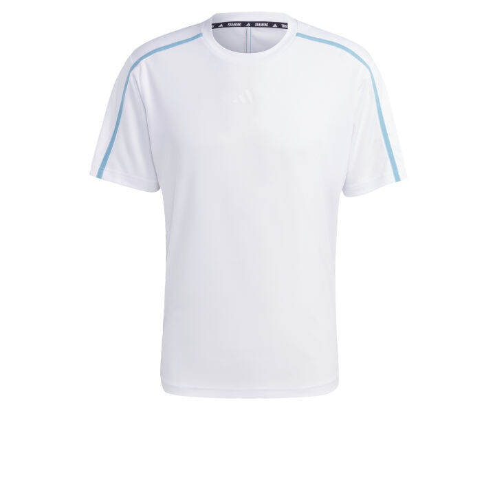 adidas เทรนนิง เสื้อยืด Workout Base ผู้ชาย สีขาว IB7898 | Lazada.co.th