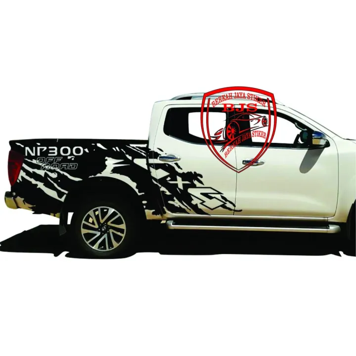 Sticker mobil strada triton stiker sticker mobil mitsubishi triton side ...