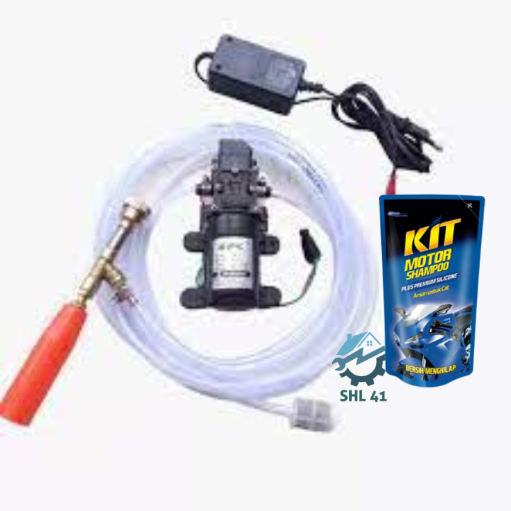 Alat Cuci Motor AC PAKET EKONOMIS Plus Kit Shampoo Motor | Lazada Indonesia