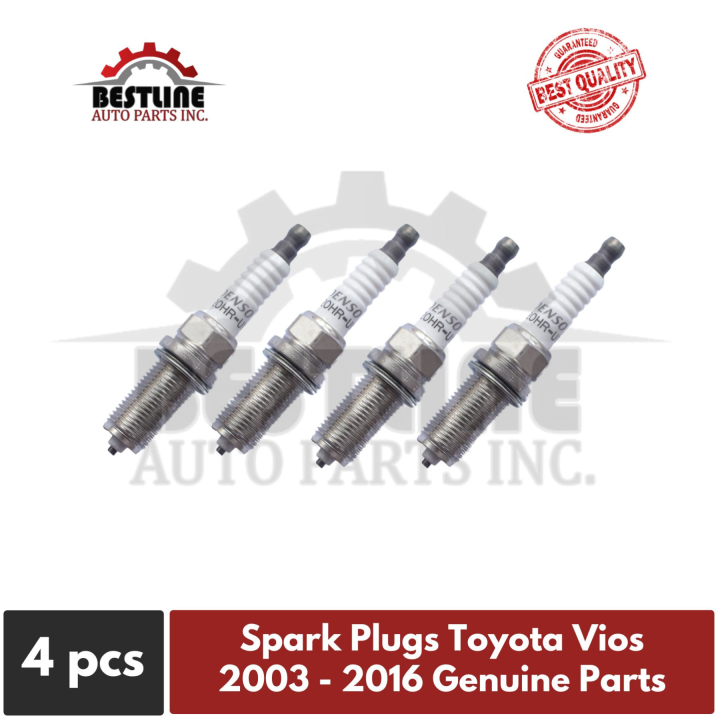 Spark Plugs for Toyota Vios First Second and Third Generation 2003 to ...