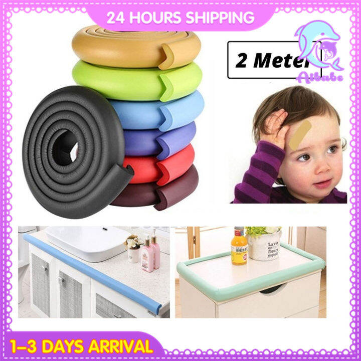 2 Meter Baby Edge Protector Soft Rubber Hurt Prevention Edge Corner ...