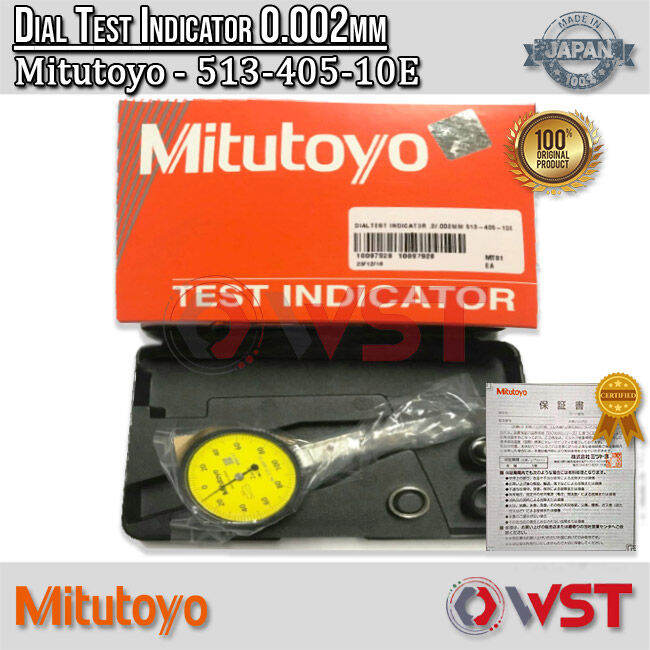 Mitutoyo Dial Indicator 513-405 / Dial Test Indicator 0.002mm | Lazada ...