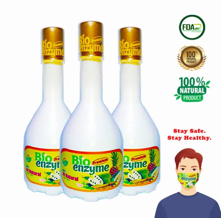 Original Bioenzyme Premium 500ml Digestive Probiotics Vitamins for kids ...