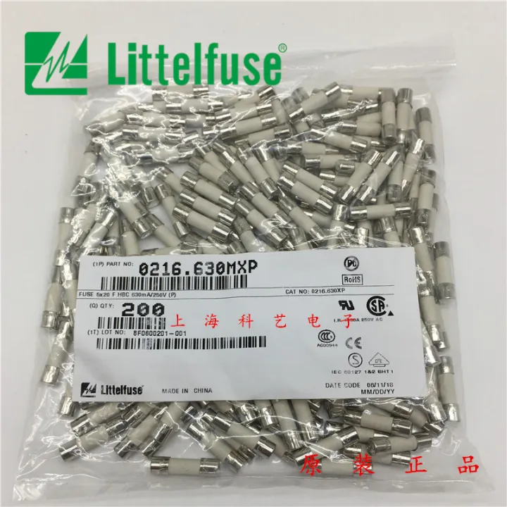 LF American force 5*20 ceramic fuse tube F630mAH250VP fast fuse 250V ...
