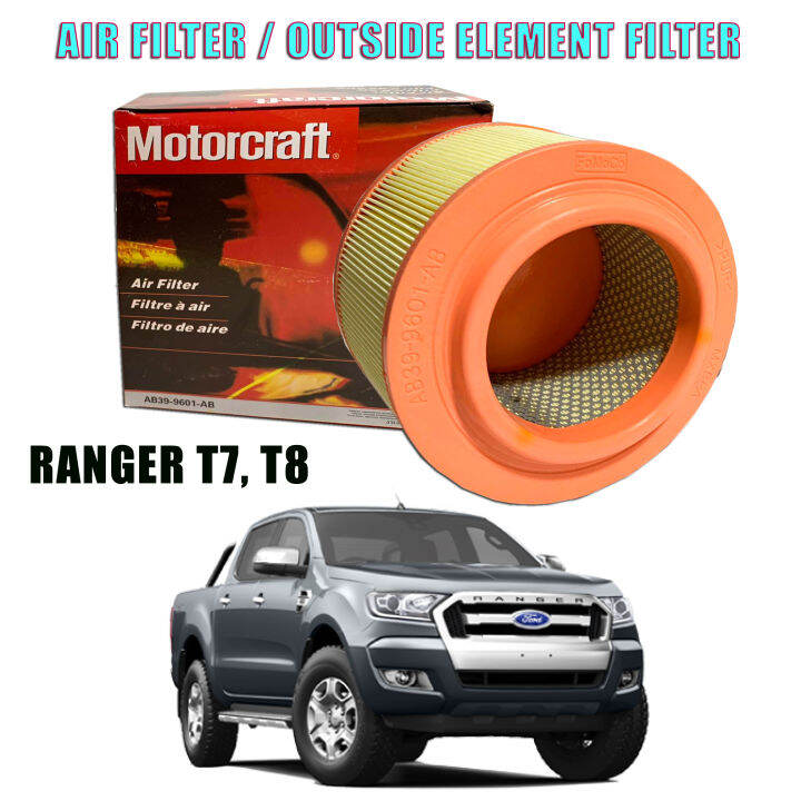 AB39-9601-AB AIR FILTER FORD RANGER 2015-2021 T7 T8 Motorcraft Original ...