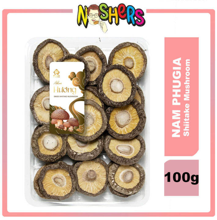 Noshers Viet Nam Organic Shiitake Mushroom 100g Product of Vietnam ...