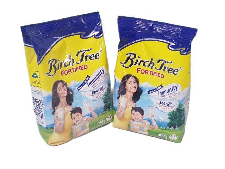 BIRCH TREE Fortified Powdered Milk Drink (2 packs x 300 grams) | Lazada PH