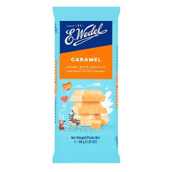 E. Wedel Caramel Chocolate 80g | Lazada PH